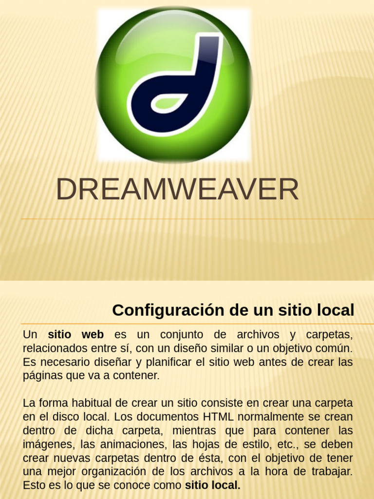 Dreamweaver 2 | PDF | Adobe Dreamweaver | Red mundial