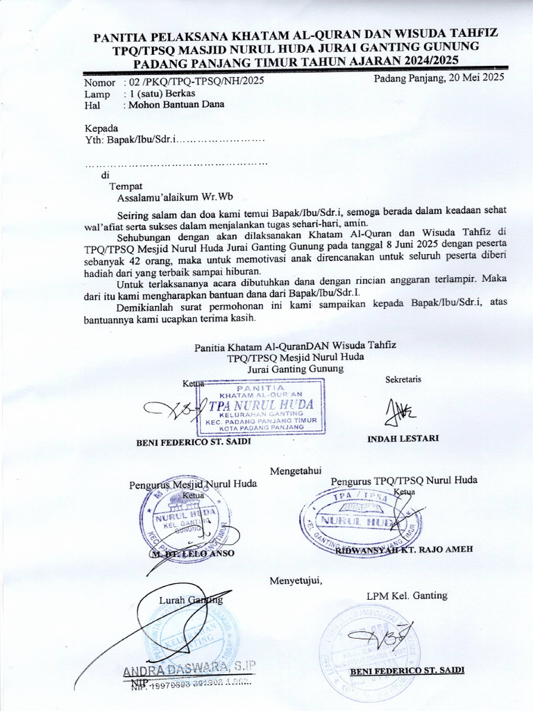 Proposal Khatam | PDF