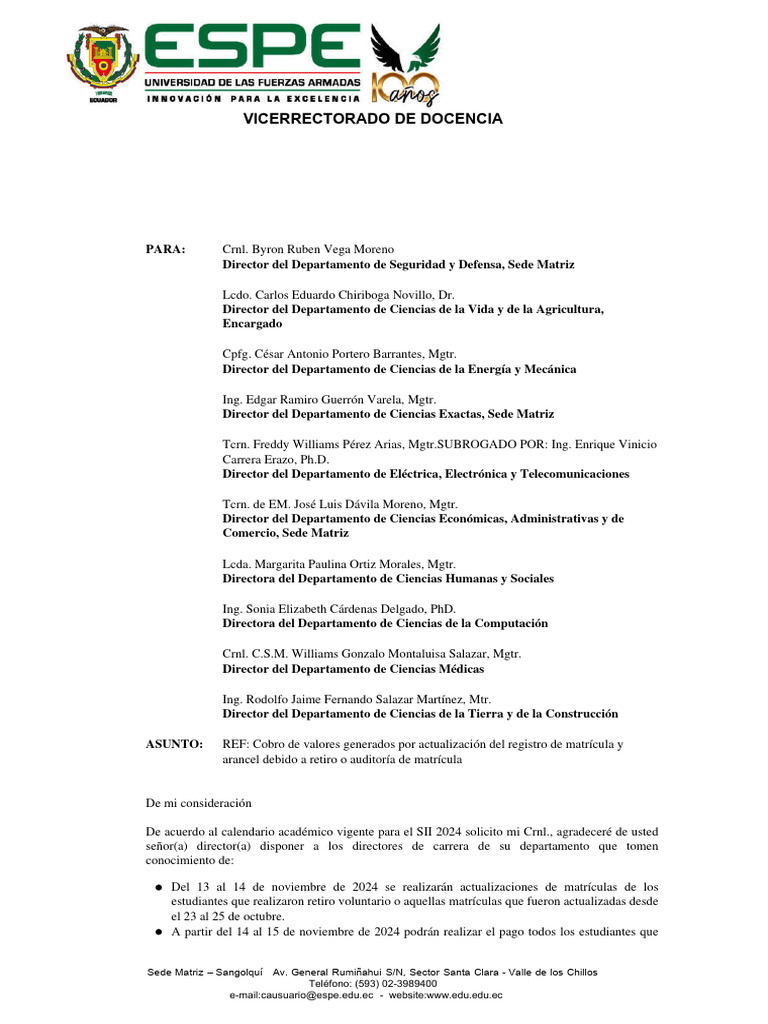 Espe VDC 2024 4520 M | PDF