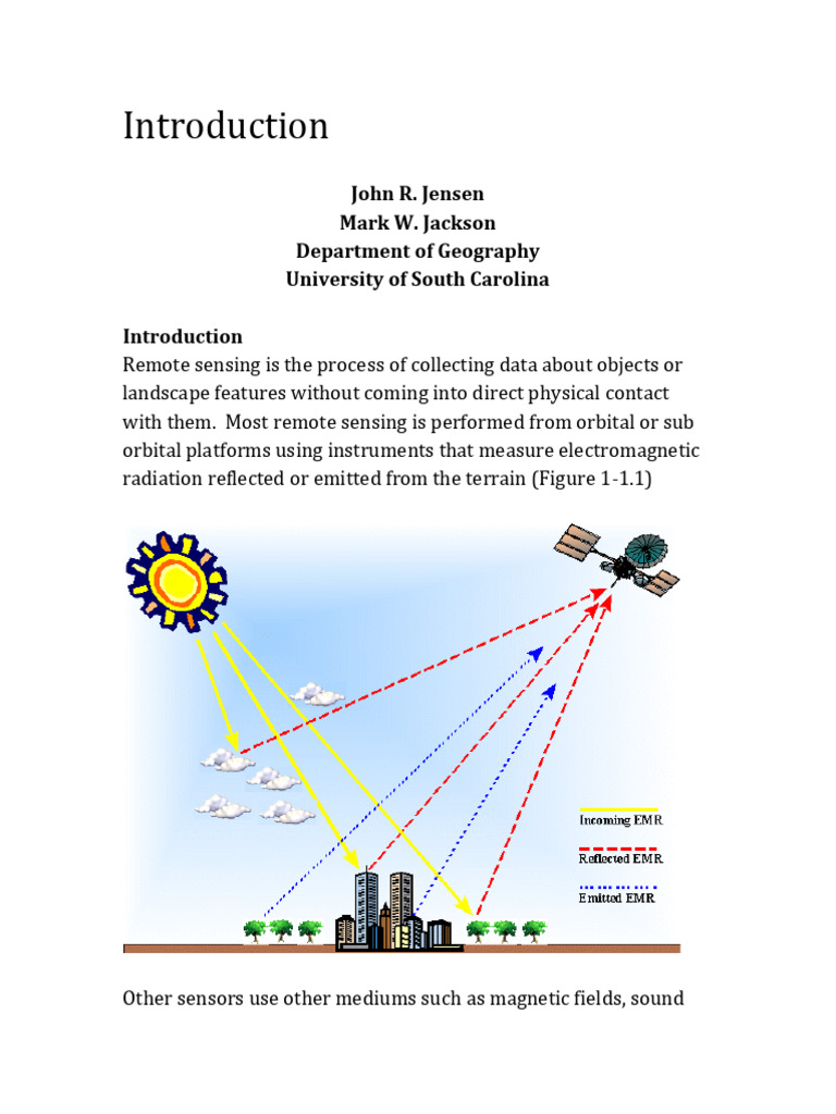 RSCC The Remote Sensing Process | PDF | Image Resolution | Hypothesis