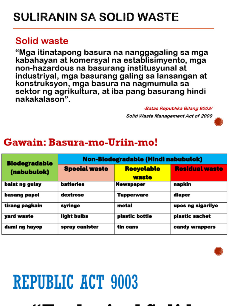 Solid Waste Management | PDF