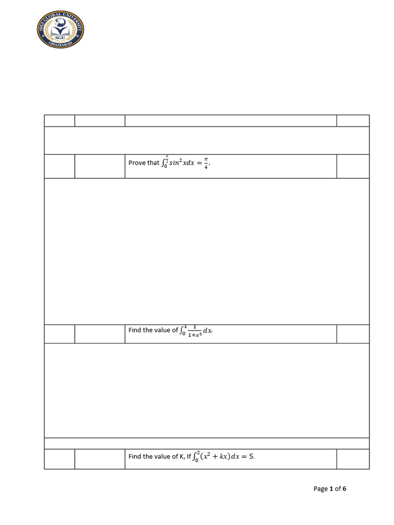 Applied Mathematics-II Assignment 2024-25 | PDF