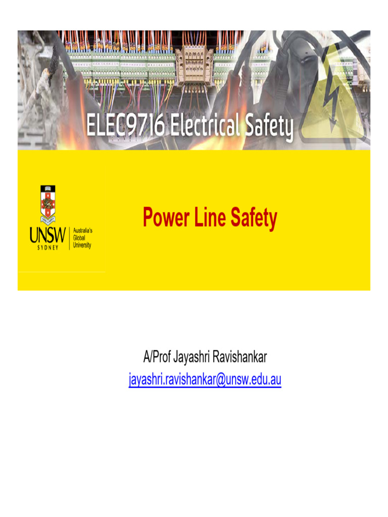Powerline Safety Guidelines and Hazards | PDF | Insulator (Electricity ...