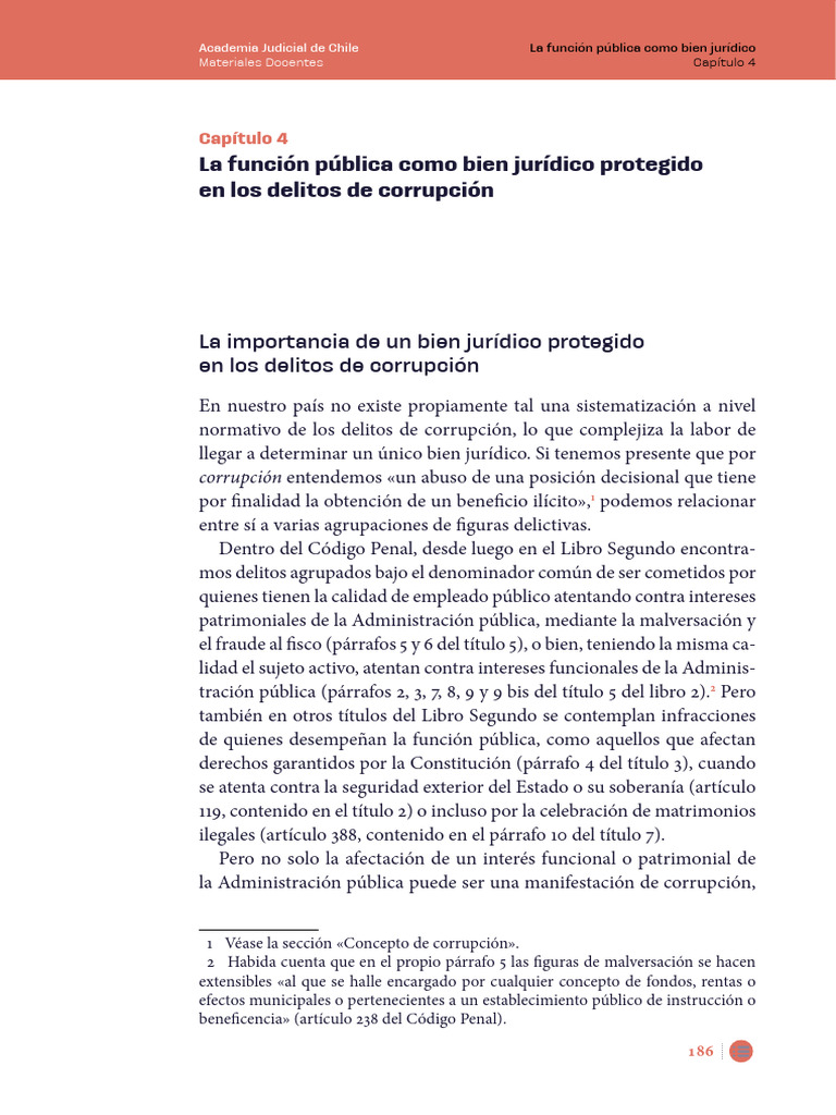 1.1 Delitos Contra La Funci N P Blica AJ - 1 | PDF | Corrupción política | Derecho penal