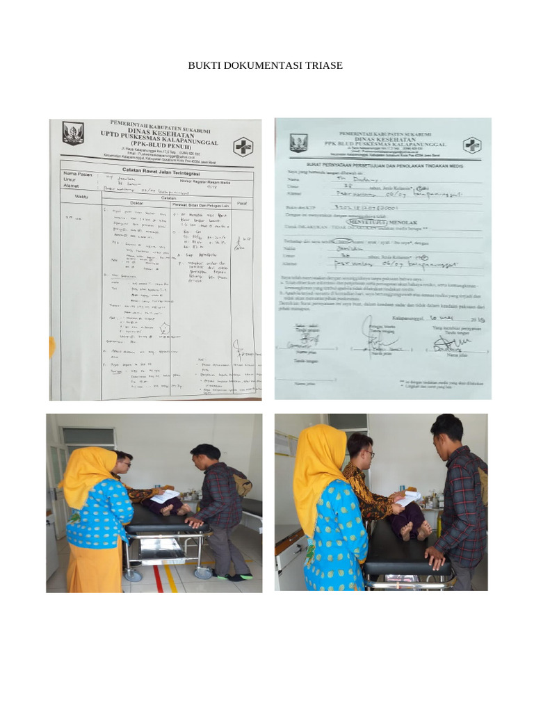 Bukti Triase Pasien | PDF