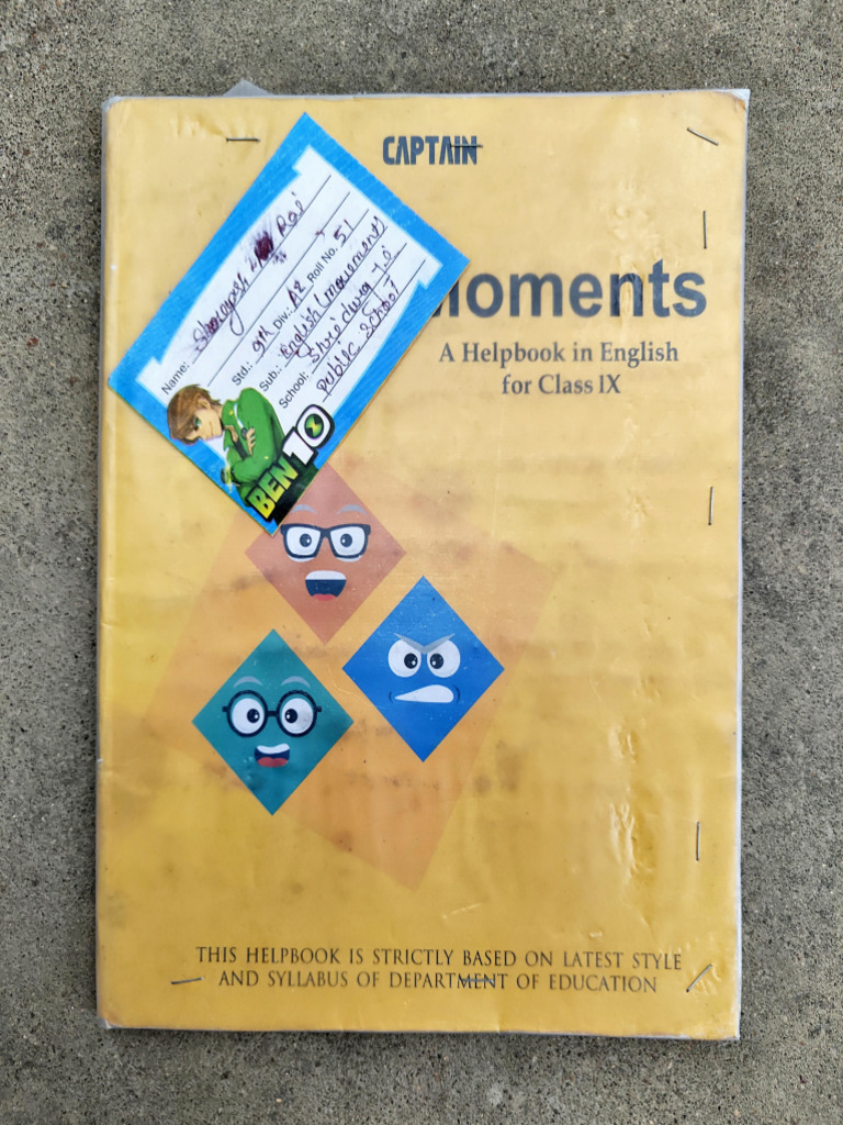 Moments - English Supplementary Reader Book For Class 9th | PDF