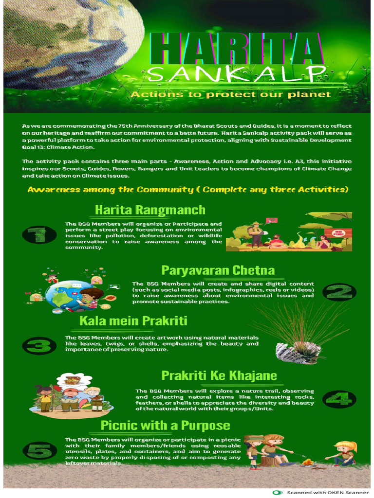 Activity Pack - Harit Sankalp | PDF