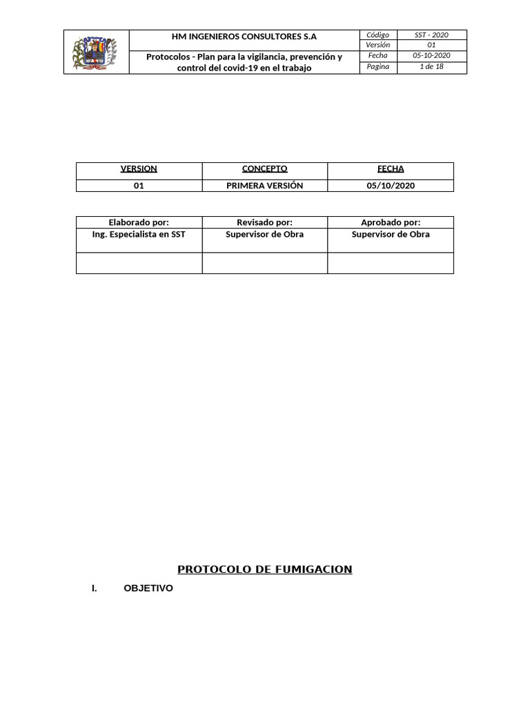 Protocolos Bi SPV | PDF | Lavado de manos | Agua