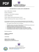 Sample Designation Letter | PDF