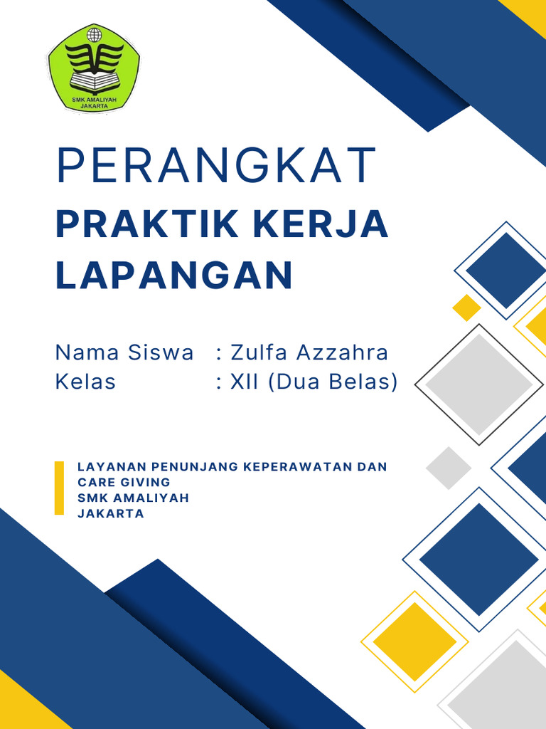 Cover Laporan PKL | PDF