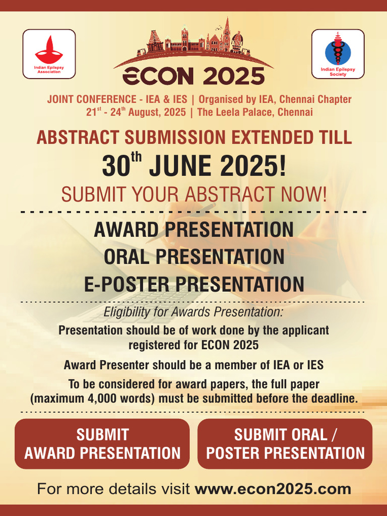 Econ 2025 - Submit Abstract | PDF