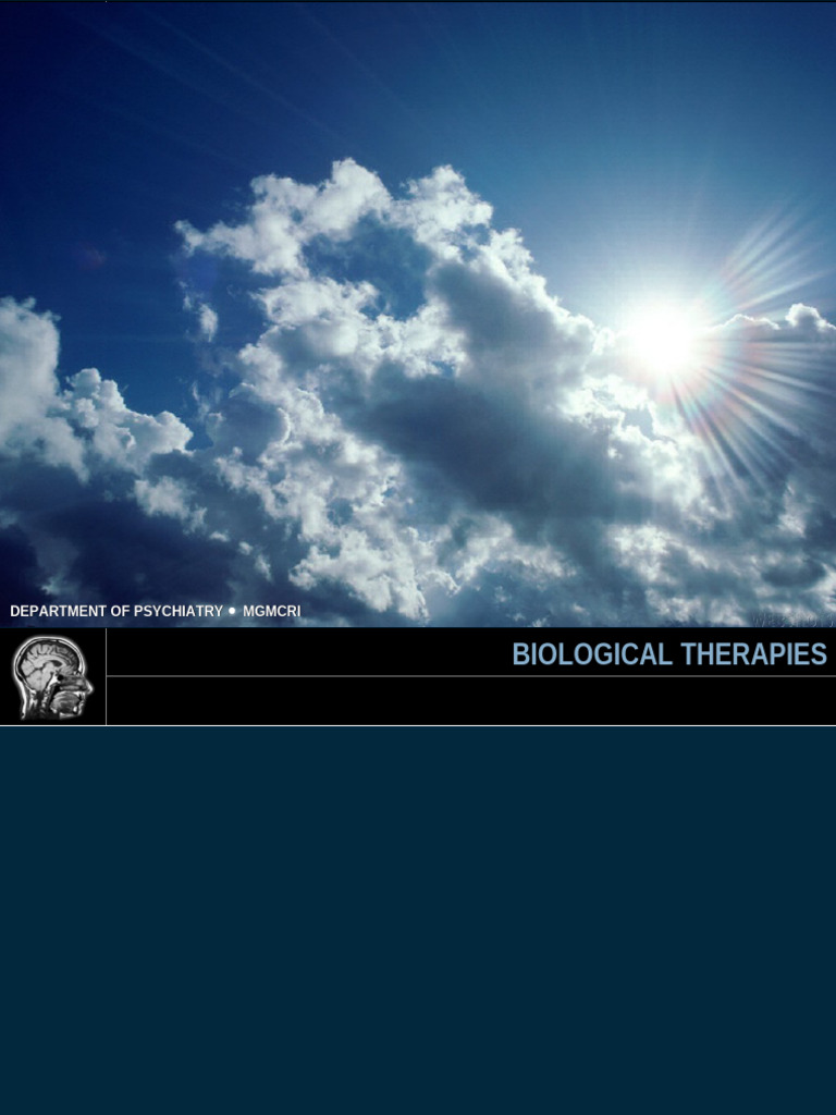 Overview of Biological Therapies in Psychiatry | PDF | Benzodiazepine ...