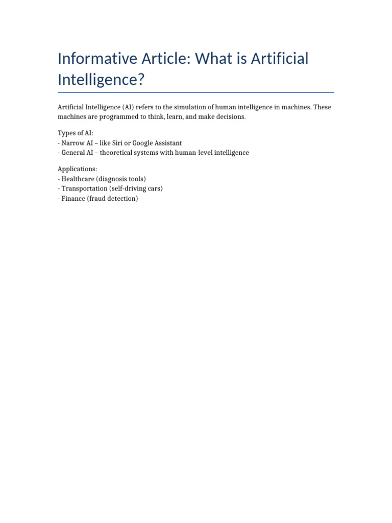 Document 2 Informative Article | PDF