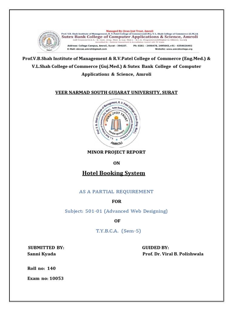 Hotel Booking Documentation | PDF | Software Engineering | Information Retrieval