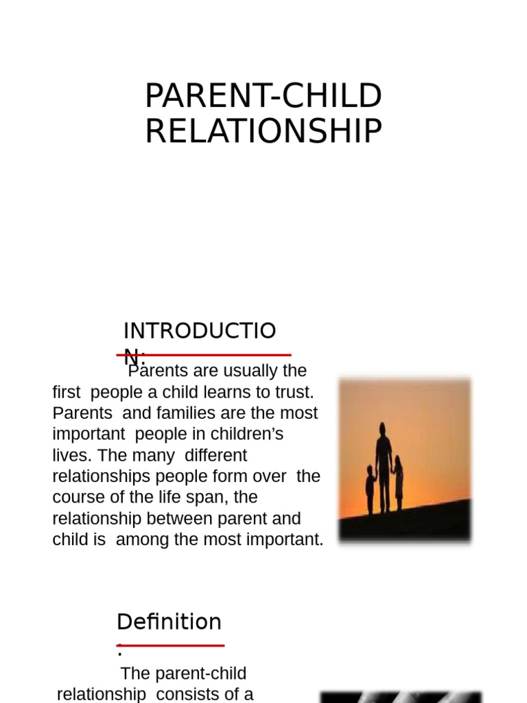 Parent-Child Relationship Psy | PDF | Parenting | Disciplines
