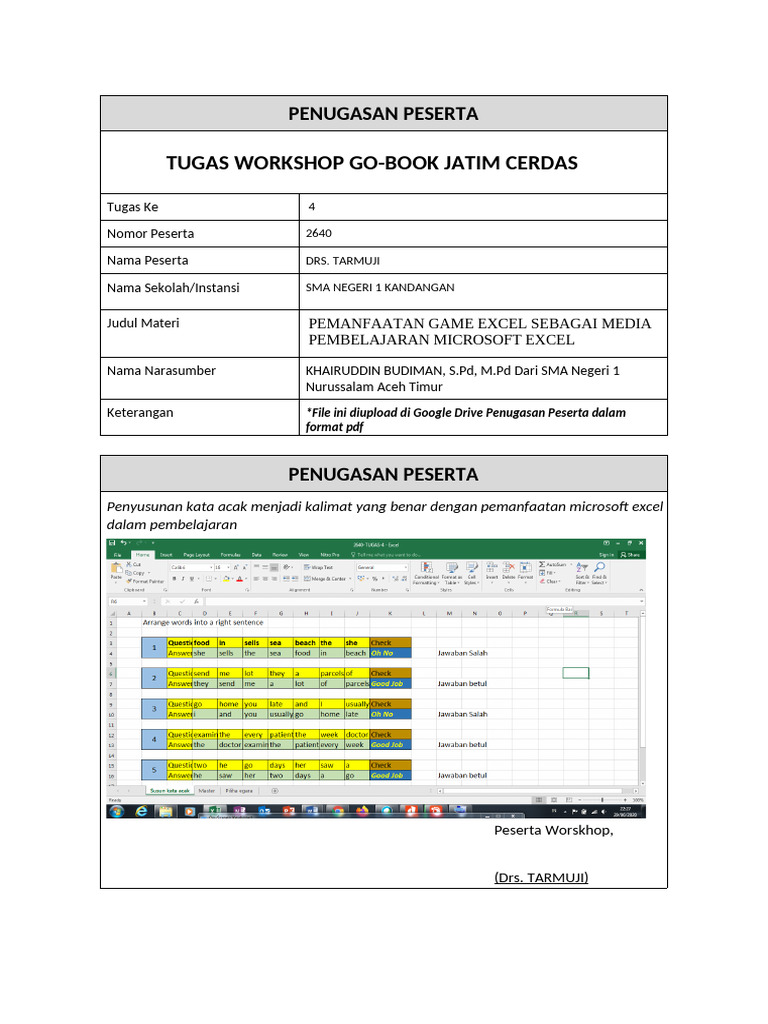 2640 Tugas 4 Form | PDF