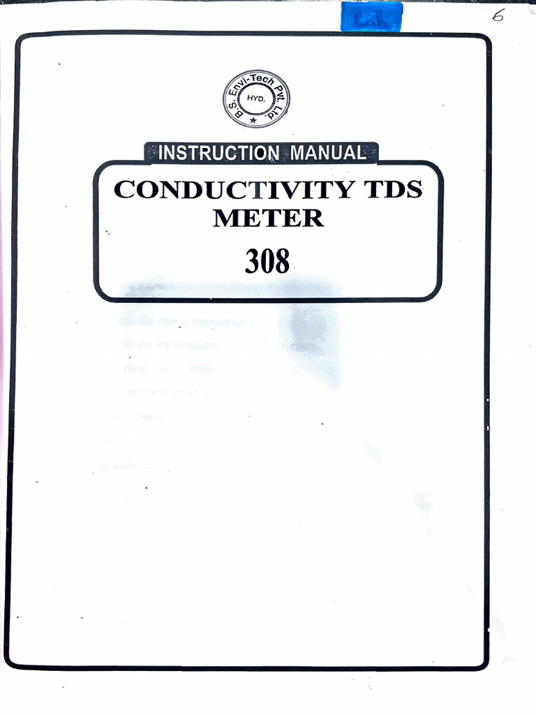 Systronics Digital Conductivity | PDF