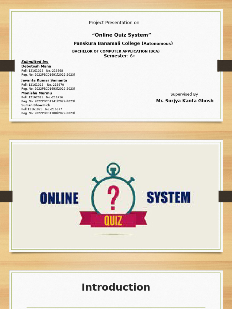 Online Quiz System-6 | PDF | Login | World Wide Web