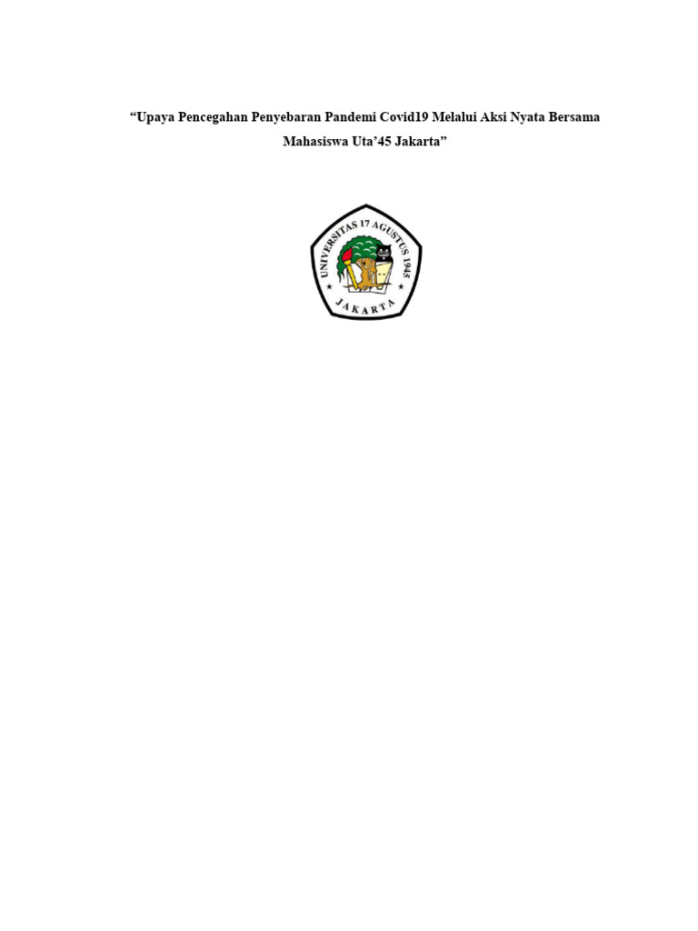 PROPOSAL KKN - Kelompok 15 - Tuah Sakato (1) - 1 | PDF