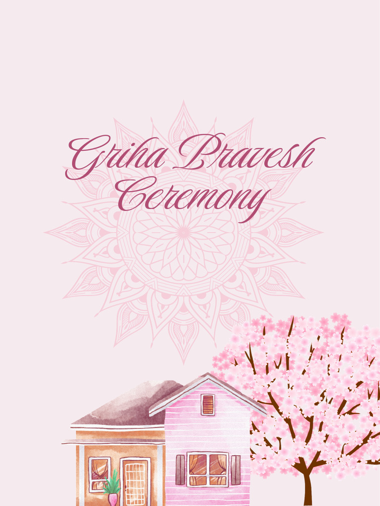 Pink Floral Housewarming Party Invitation | PDF