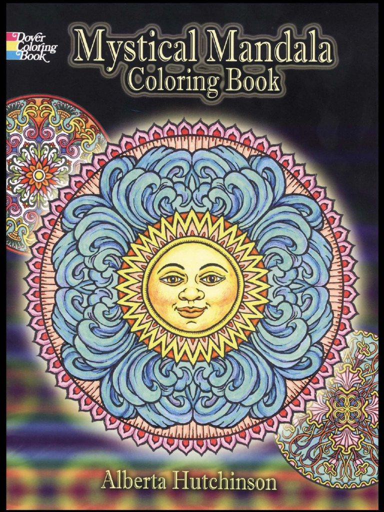 Mystical Mandala Coloring Book (Dover Coloring Books) ( PDFDrive ) | PDF