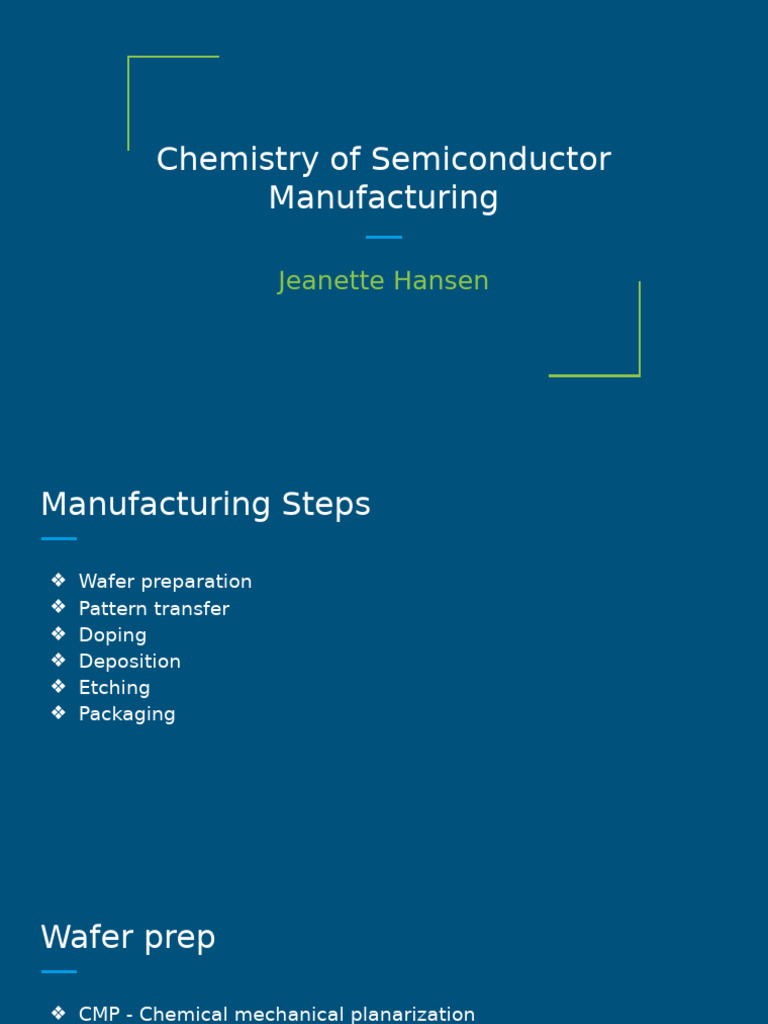 Untitled Presentation | PDF | Wafer (Electronics) | Doping (Semiconductor)