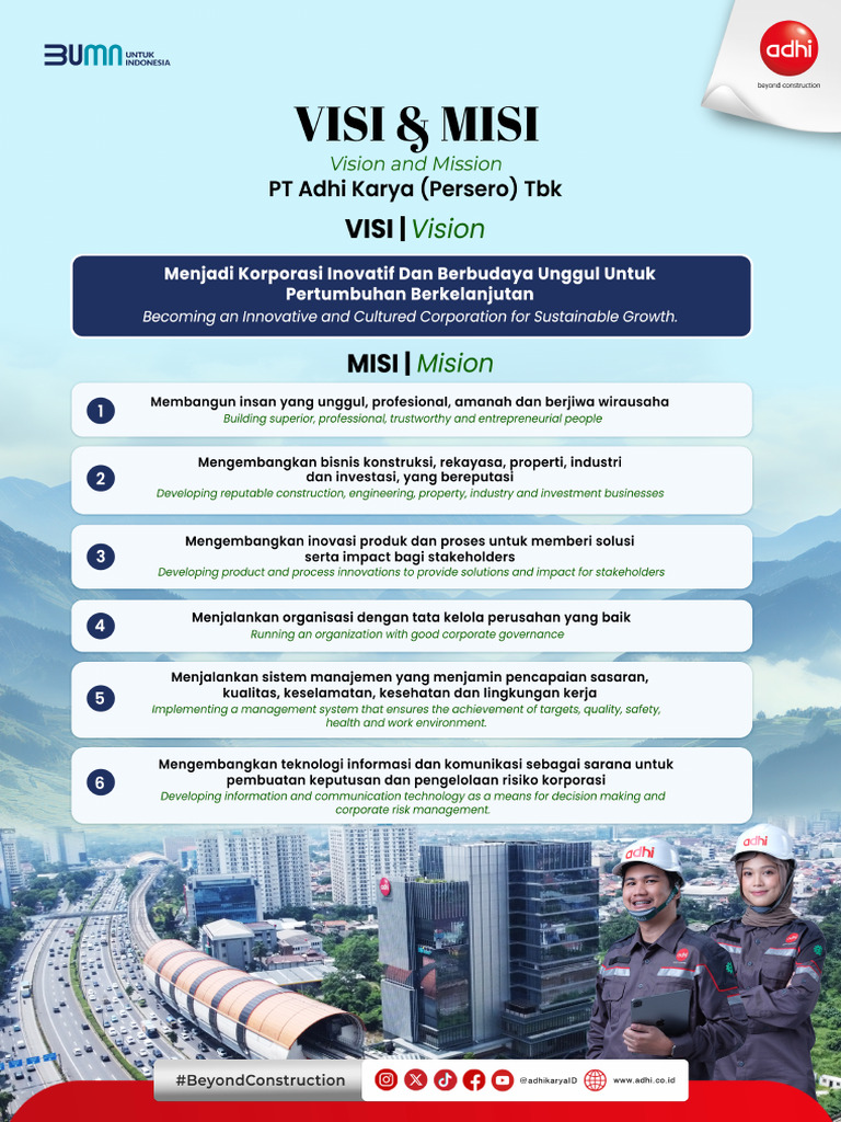 Visi Misi ADHI | PDF