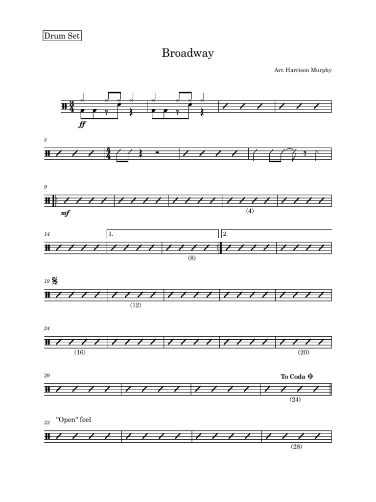 Boadway 2 Drums | PDF