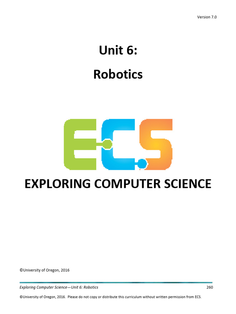 Unit 6 | PDF | Robot | Robotics