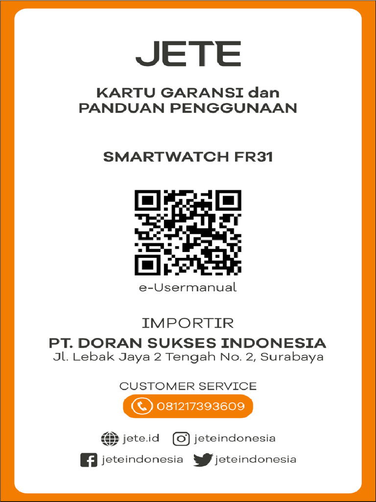 Fr31 Series e Usermanual 1 | PDF