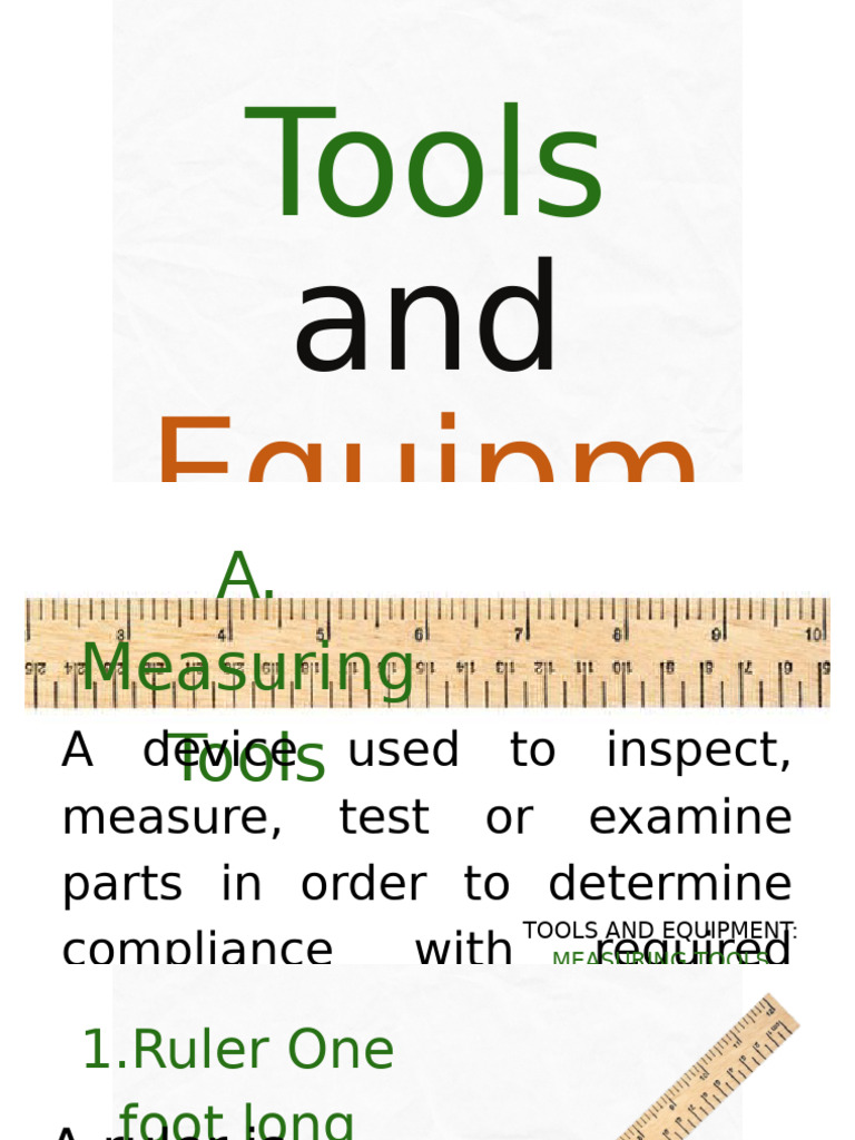 Tools and Equipment in Carpentry-Long Quiz | PDF | Tools | Drill