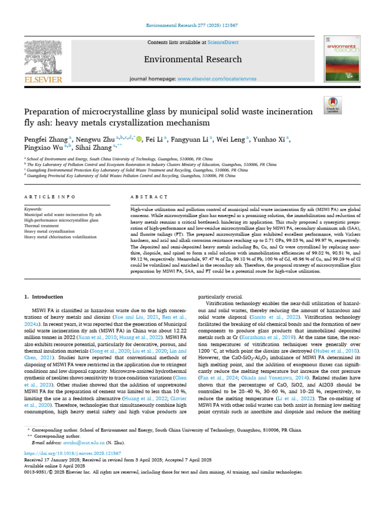 Preparation of Microcrystalline Glass | PDF | Glasses | Crystal Structure