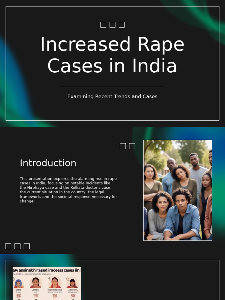 Rising Rape Cases in India: Trends & Impact | PDF | Rape | Violence
