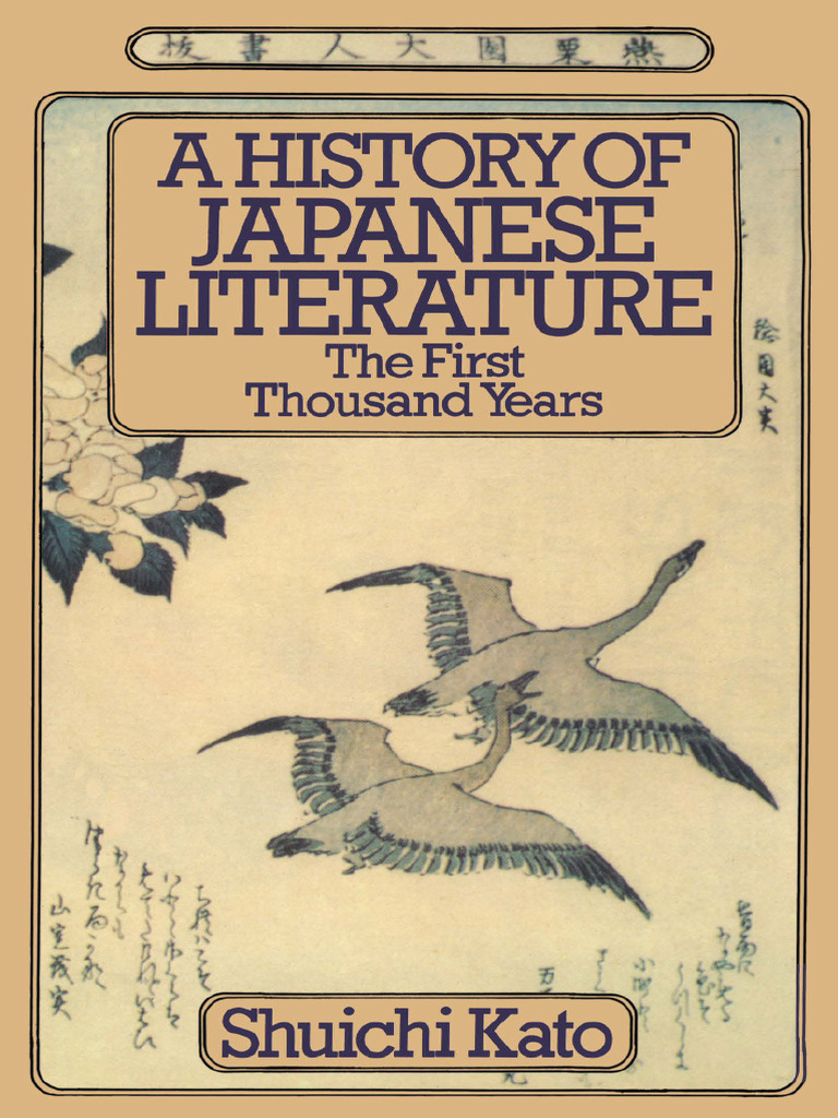History of Japanese Literature: Volume 1 | PDF | Poetry | Shogun