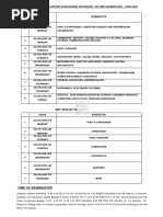 Plus One Public Examination 2026 Timetable | PDF | Science | Liberal ...