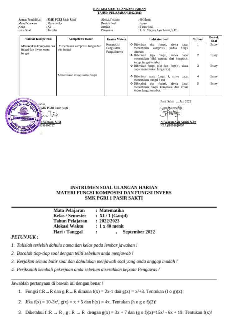 KISI AYU NO 11 | PDF