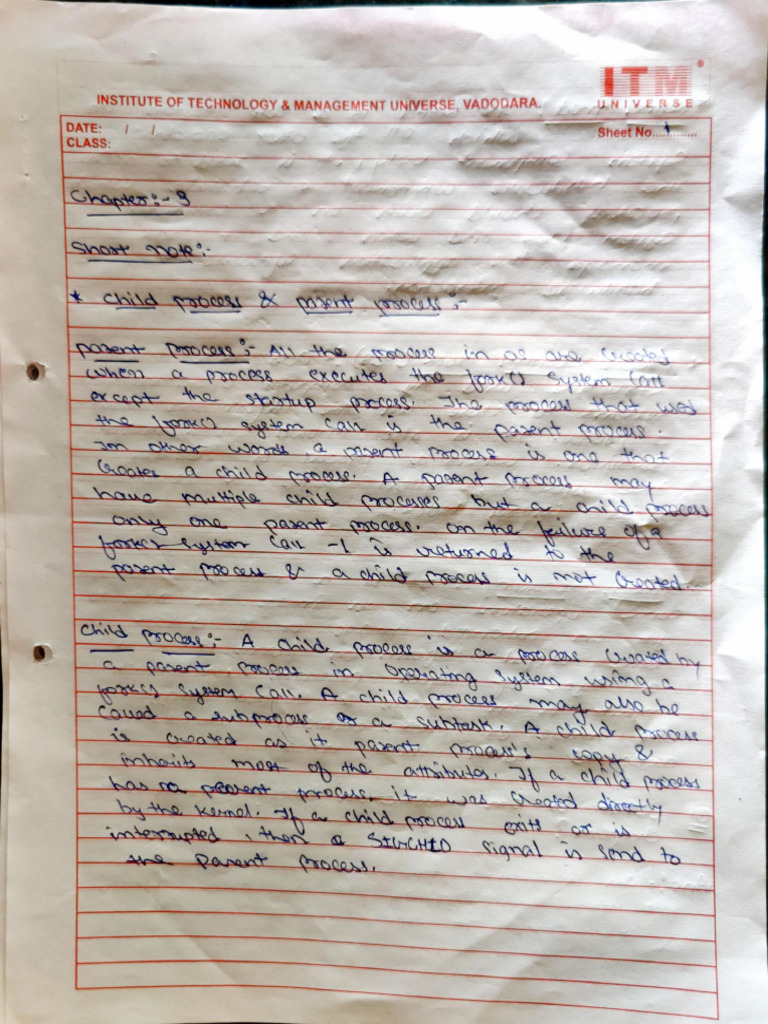 OS Assignment Ch-3,4 | PDF