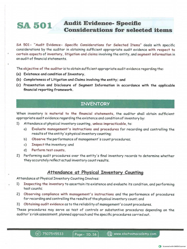 Sa 501 and 505 | PDF