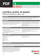 Castrol MHP 153 Data Sheet | PDF | Lubricant | Fuel Oil