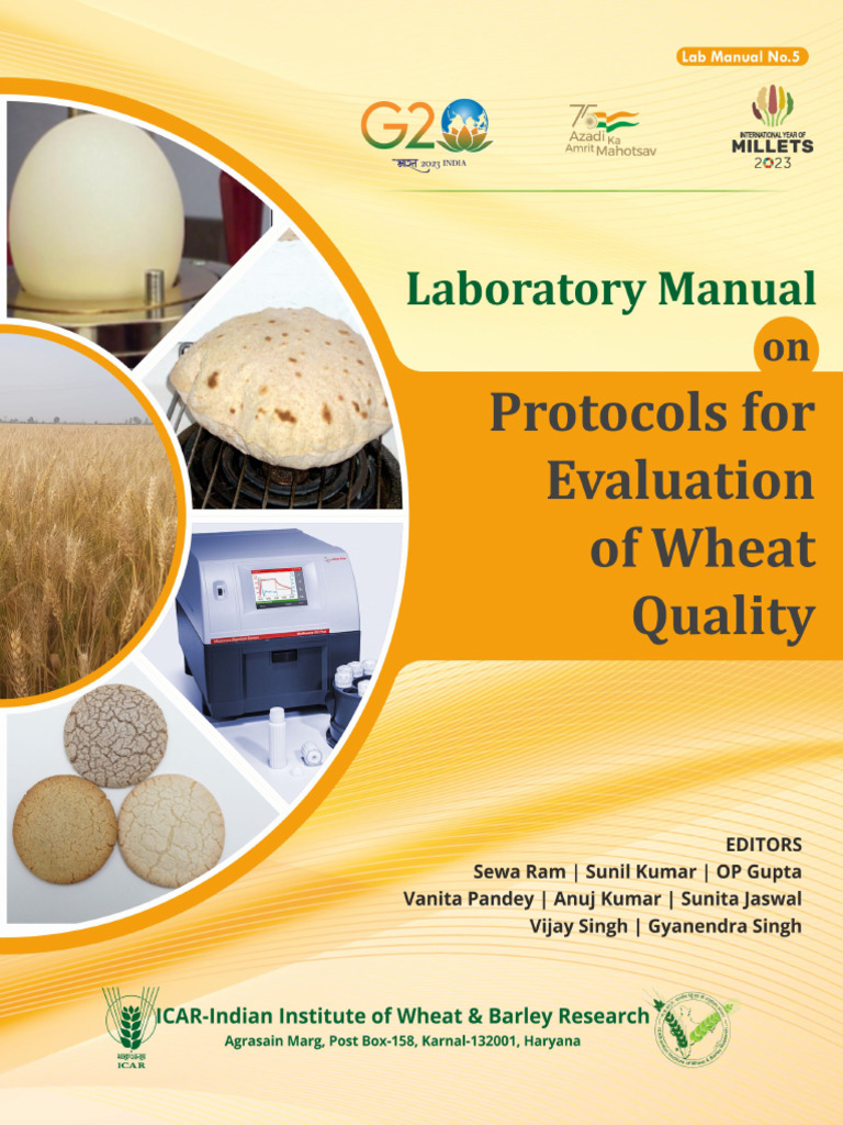 Evaluation of Wheat Quality 2023 A1 (10) 1 | PDF | Cereals | Staple Foods