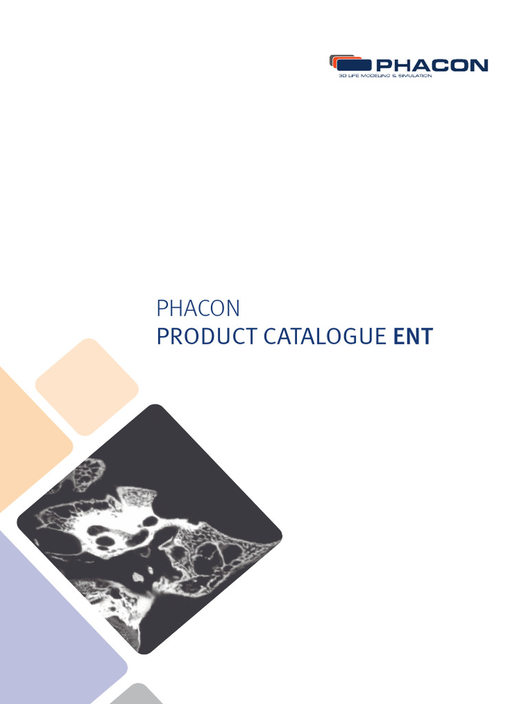 PHACON ENT Product Catalogue Overview | PDF | Ct Scan | Ear