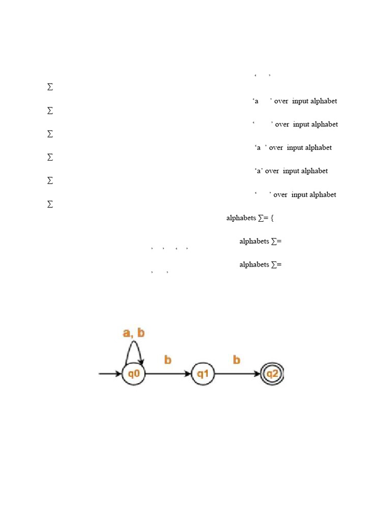 Assignment Automata Theory Pdf String Computer Science Theory
