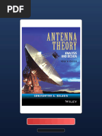 Antenna Theory (Analysis and Design) (4th Edition) Balanis | PDF ...