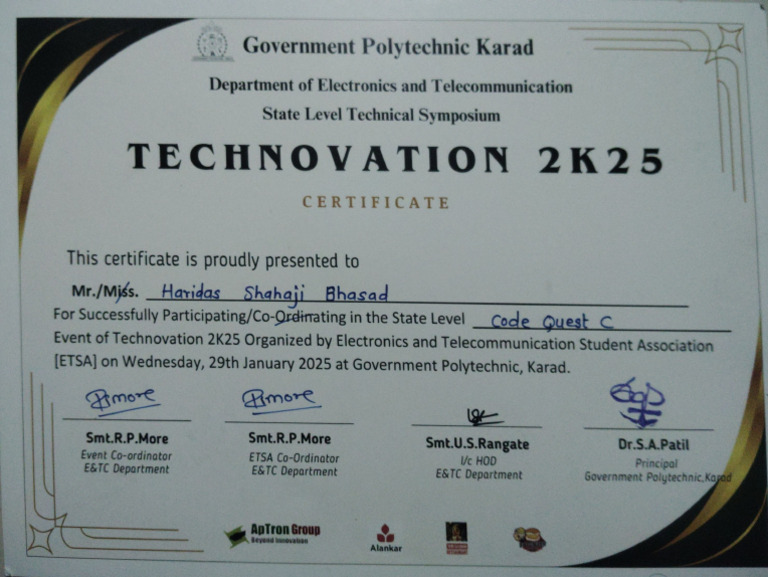 Code Quest Technovation 2k25 | PDF