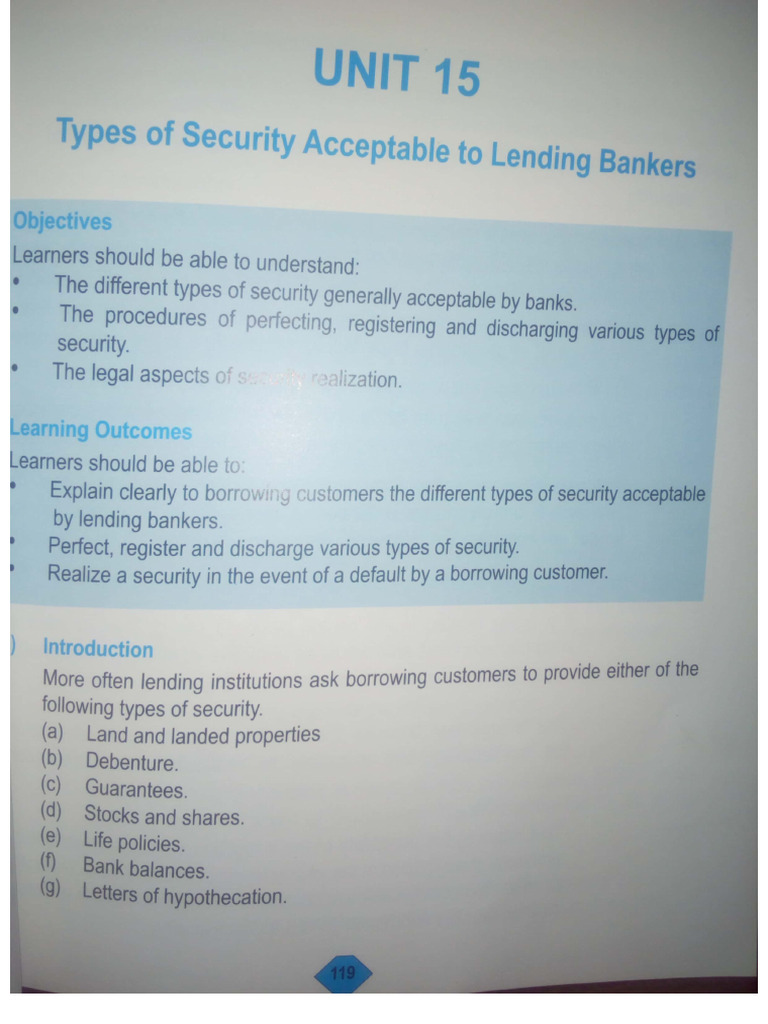 Credit Securities | PDF