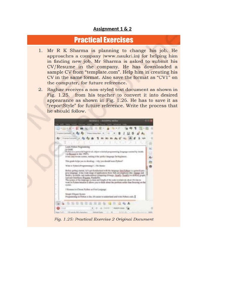 Assignment 1 - 2 - 3 | PDF
