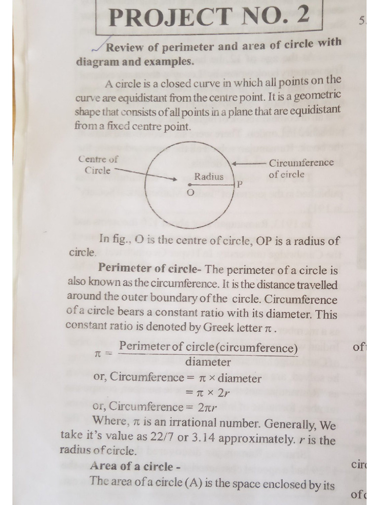 Class 10 TH Subject Maths Project | PDF