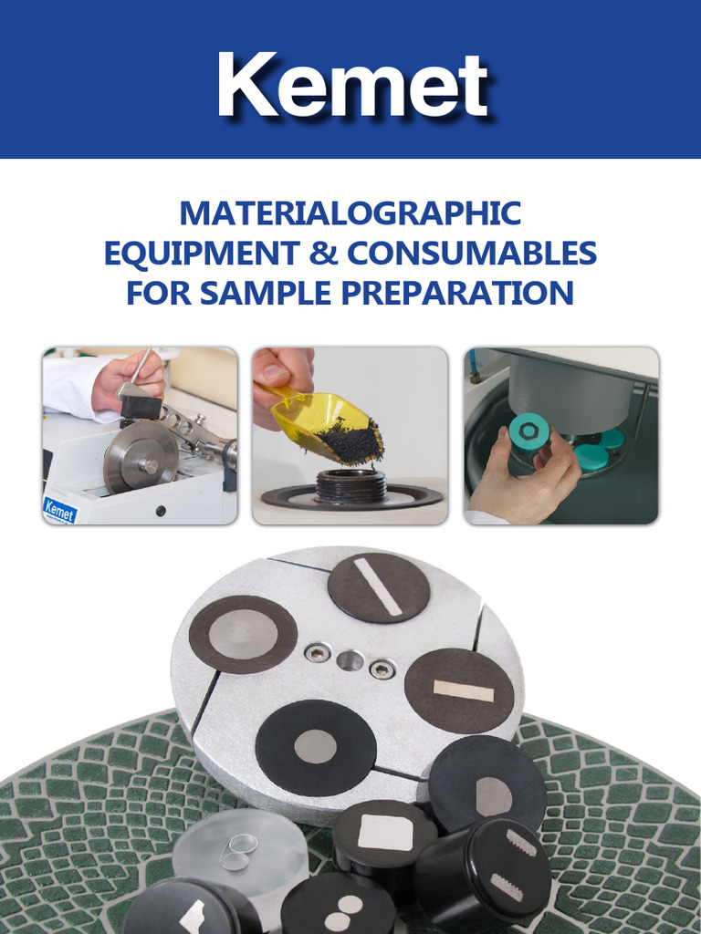 Kemet Metallography Equipment Catalog | PDF | Grinding (Abrasive ...