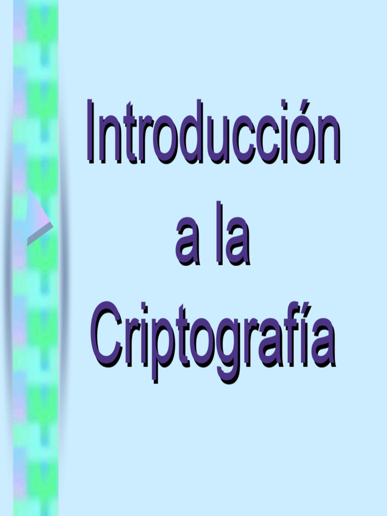 Introduction A La Criptografia | PDF | Criptografía | Técnicas de espionaje