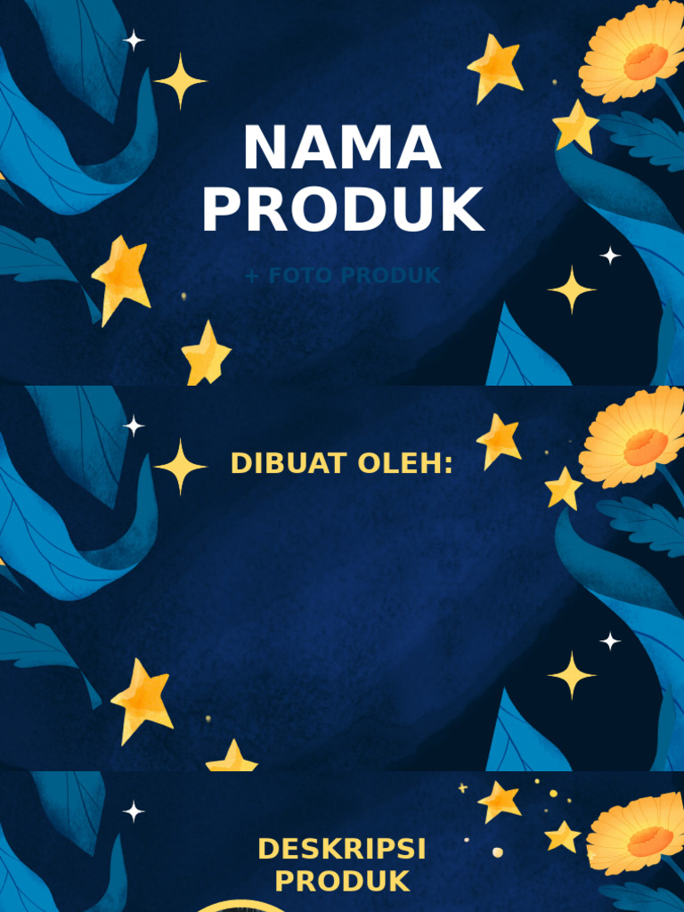 Template PPT Uas | PDF